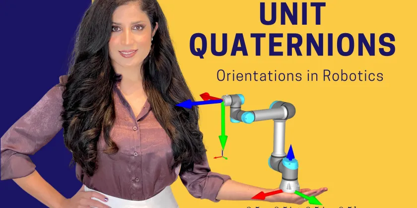 Unit Quaternions to Express Orientations in Robotics | Mecharithm