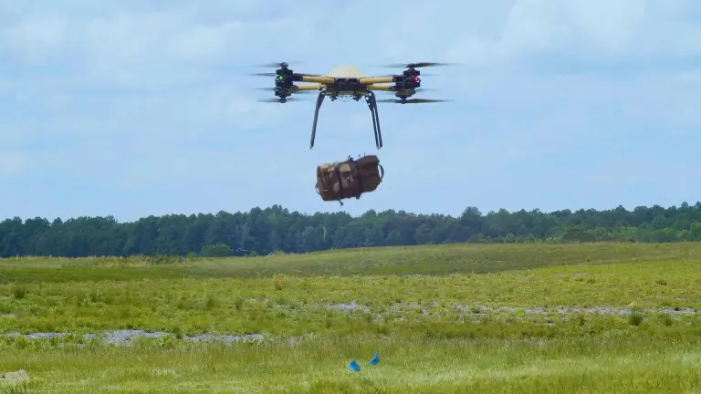Autonomous Unmanned Aerial Vehicle for Logistics Resupply | Mecharithm