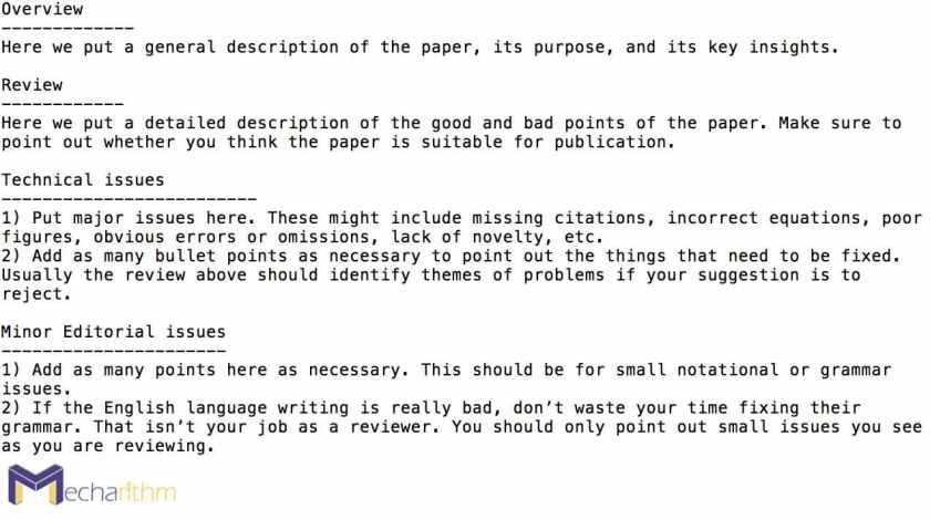 How to Perform an Effective Peer Review | Mecharithm