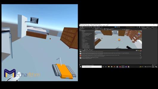 VR Robotics Simulator: Share Actions in the Network | Mecharithm