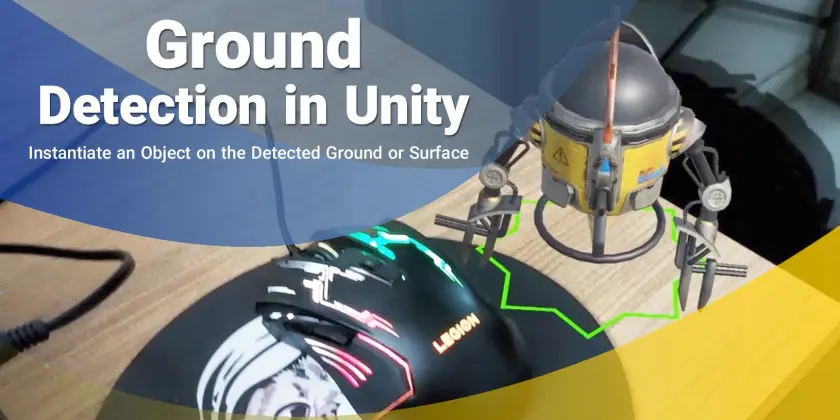 Ground Detection In Unity Instantiate A 3d Object On The Detected