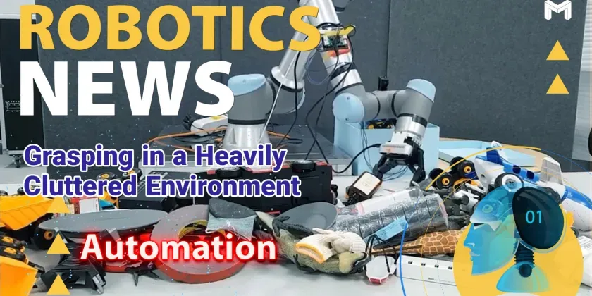 Robot Grasping in a Heavily Cluttered Environment | Mecharithm
